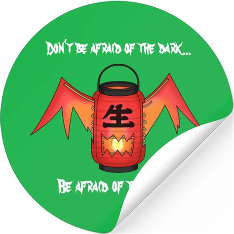 Red Chochin Obake Yokai Paper Lantern Ghost Stickers Designed And Sold By Davigonzales