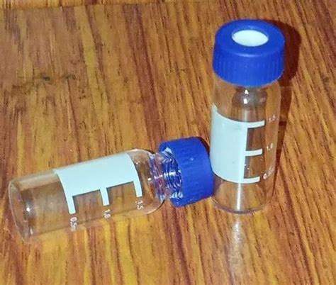 Standard Clear Ml Hplc Vials Flat Bottom At Packet In Ambala