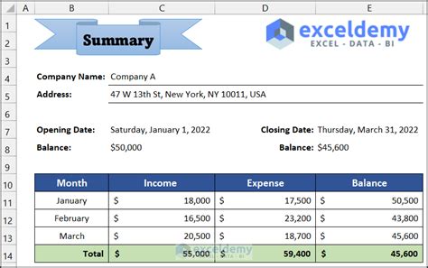 How To Maintain Ledger Book In Excel With Easy Steps