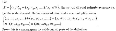 Solved Let X Xk K X X X XkR The Set Of All Chegg Com