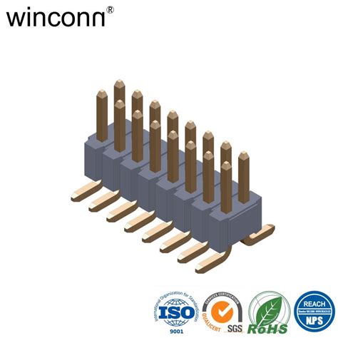 16 Pins Mounting Flange Pin Header Connector From China Manufacturer Pin Header Fpc Connector