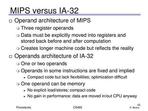 PPT MIPS ISA Procedure Calls PowerPoint Presentation Free Download ID