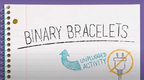 Binary Bracelets Youtube