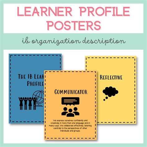Ib Pyp Classroom Posters Ib Lernprofil Poster Lernprofil Eigenschaften Artofit