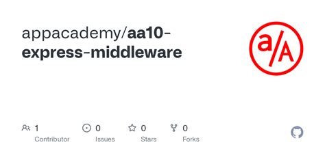 GitHub Appacademy Aa10 Express Middleware