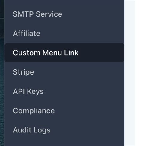 Custom Menu Link Customization Crm Highlevel