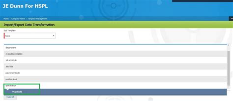 Wt 7611 Recuirtjob Data Specialization Dts Filed Not Showing On Dts Page Workterra Jira