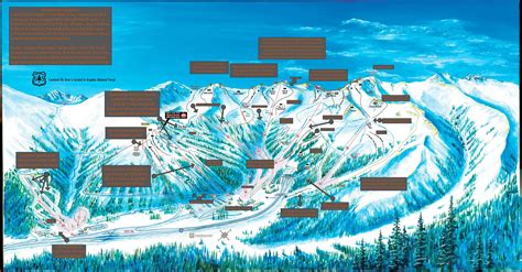 Loveland Ski Area Honest Trail Map Skiing