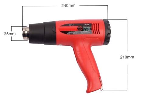 1600w Heat Gun With Variable Temperature Settings