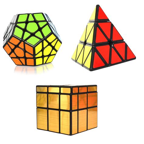 Maomaoyu Speed Magic Cube Set Pyraminx Megaminx Dodecahedron Cube Mirror Desertcart Israel