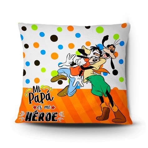 Cojin Dia Del Padre La Tropa Goofy 45x38 Cm Generico