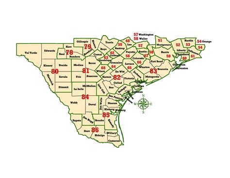 Southeast Texas Zip Code Map At Abbey Thomas Blog