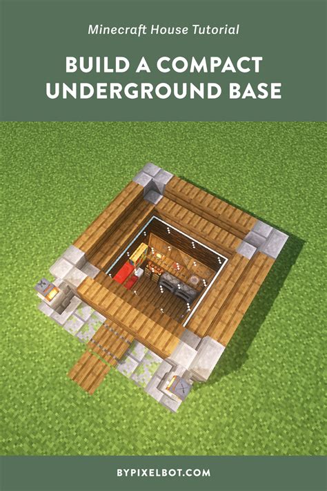 Minecraft Underground Base Blueprints