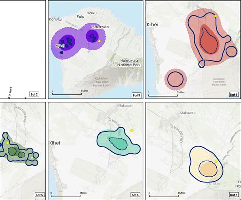 Kernel Density Kernal Analysis R Code To Get 50 And 95 Occupancy