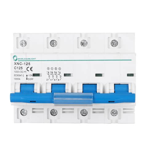 Ce Xnc 125 1p 2p 4p Dc 250v 550v 1000v 50hz60hz 80a 100a 125 Solar Mcb