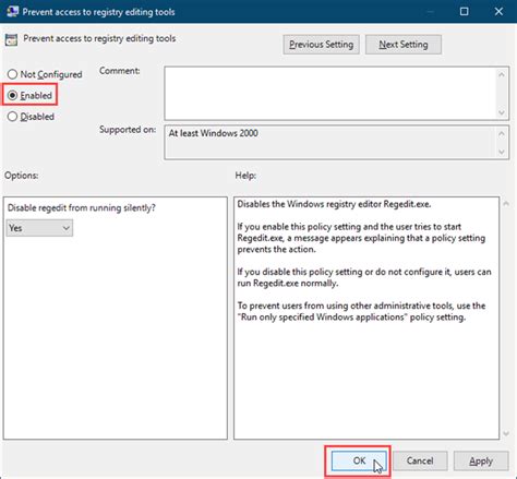 How To Disable Access To The Registry Editor In Windows