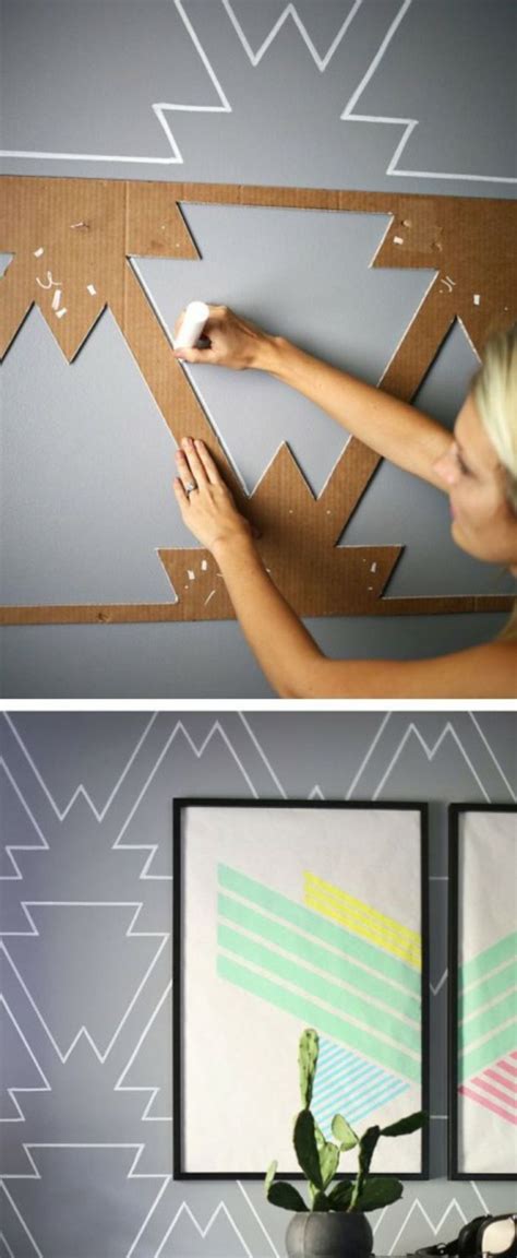 15 Originelle Diy Wohnideen Für Ihre Wanddekoration Pintura De Parede Idéias De Pintura De