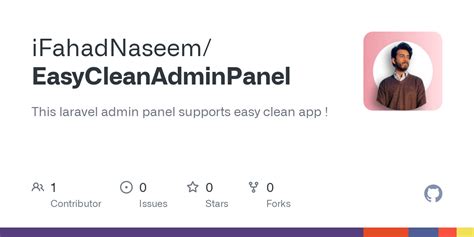 GitHub IFahadNaseem EasyCleanAdminPanel This Laravel Admin Panel Supports Easy Clean App