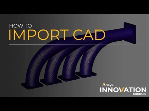 فیلم آموزشی نحوه وارد کردن Cad Import Geometry Ansys Fluent Meshing Watertight Geometry