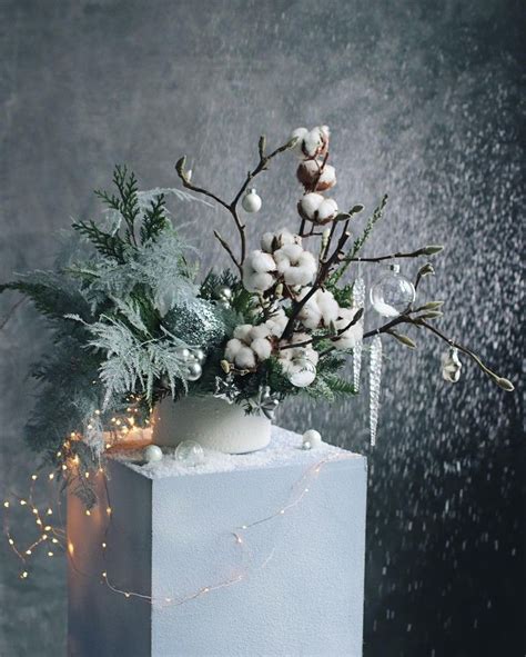 Вопросы читателей новогодний декор из природных материалов Elledecoration Christmas Flower