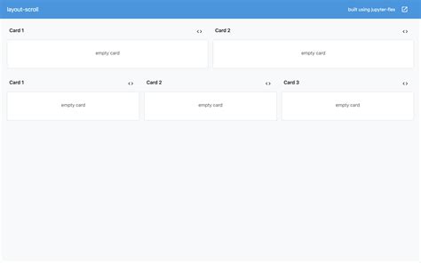 Layouts Jupyter Flex