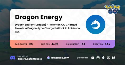 Dragon Energy Dragon Pokémon Go Charged Move Dittobase