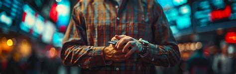 Associate Fund Manager In A Stock Market Wallpaper Premium Ai Generated Image