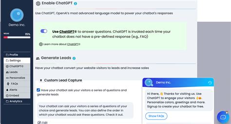 Chatgpt Powered Chatbot Responses Rsideproject