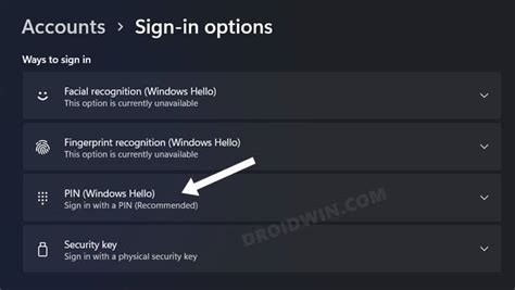 Pin Not Working In Windows How To Fix Droidwin