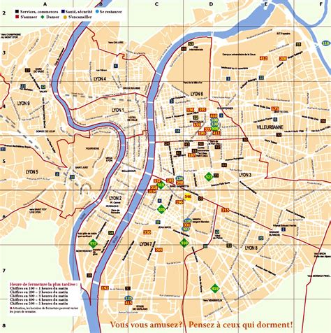 Carte Du Grand Lyon Carte Lyon Carte Lyon