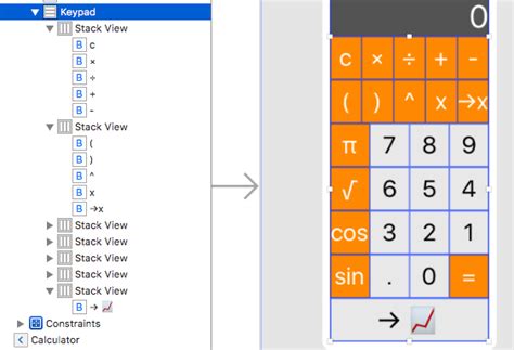 Xcode6 Best Way To Create A Xcode Layouts Grid Stack Overflow