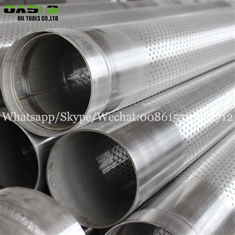 Perforated Land Drainage Pipe With Filter Sock High Quality Perforated