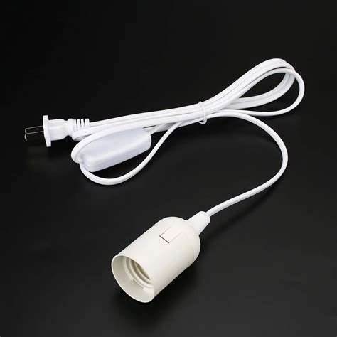 FT Cord E E Light Bulbs Base Socket Outlet Adapter Switch US Plug In RGB Controlers From
