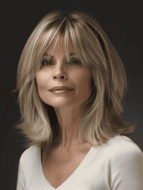 26 Youthful Hairstyles For Women Over 50 Layered Haircuts For Medium
