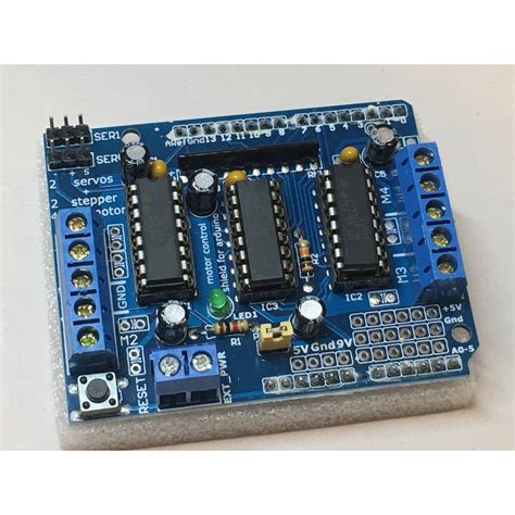 [arduino模塊] Arduino Uno L293d 馬達驅動模塊 蝦皮購物