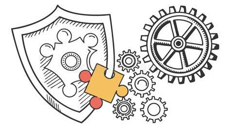 Shield And Lock Security And Protection Of Data Security Protection Vector Design Generative