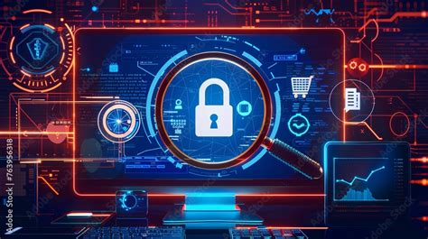 Endpoint Detection And Response Edr Concept Featuring A Padlock