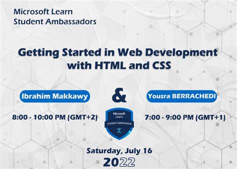 Ibrahim Makkawy On Linkedin Webdevelopment Html Css Microsoftteams