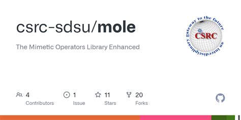Github Csrc Sdsu Mole The Mimetic Operators Library Enhanced