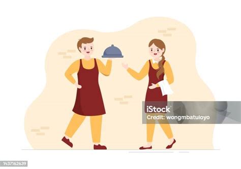 이탈리아 음식 레스토랑 또는 요리사가 있는 카페테리아 전통 이탈리아 요리 피자 손으로 그린 만화 템플릿 그림 개체 그룹에 대한