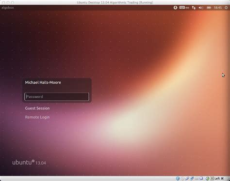 Installing A Desktop Algorithmic Trading Research Environment Using