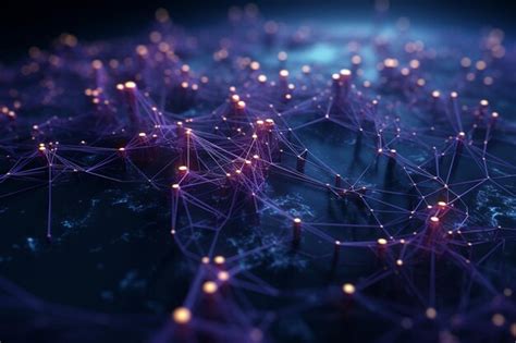 Premium Photo Dynamic And Futuristic Visualization Of A Data Generative Ai