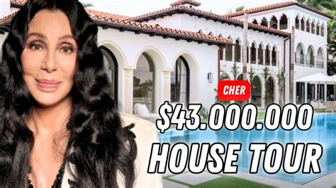 Inside Chers 43 Million Spanish Style Mansion A Stunning Home Tour