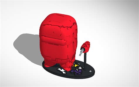3d Design Among Us Imposter Funko Pop Tinkercad