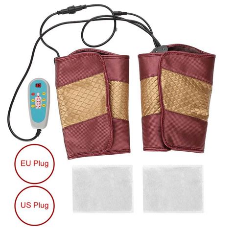 110-240 В Электрический наколенник с обогревом инфракрасный с вибрацией ...