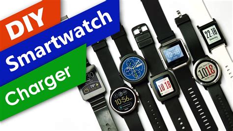 How To Make Smartwatch Charger Diy Lg G Watch Fossil Ticwatch Pebble Garmin Fitbit