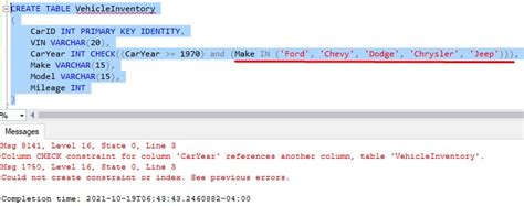 Sql Server Check Constraint Full Beginner Friendly Tutorial
