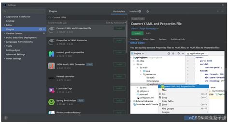 Idea 插件 Convert Yaml And Properties File Csdn博客