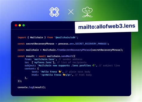 dev tutorials mailchain learn