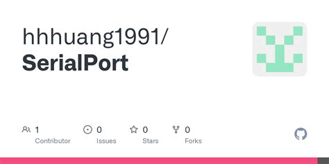 Github Hhhuang1991serialport
